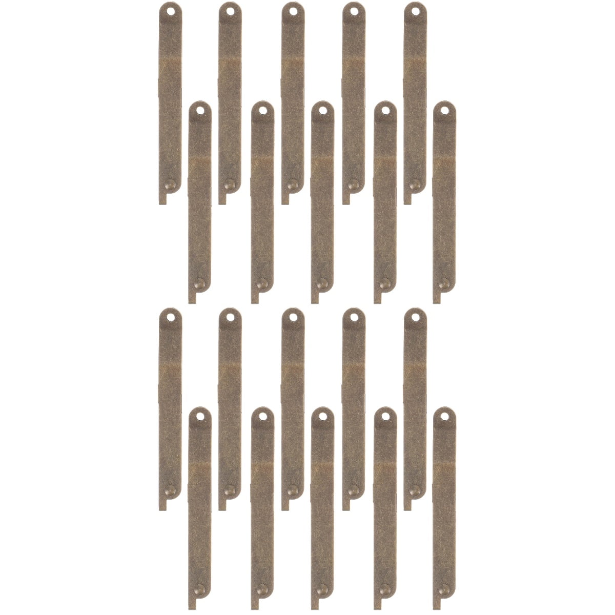 2 Sets Antique Support Hinge Trap Box Cover Lifting Iron 9.70X1.10X0 ...