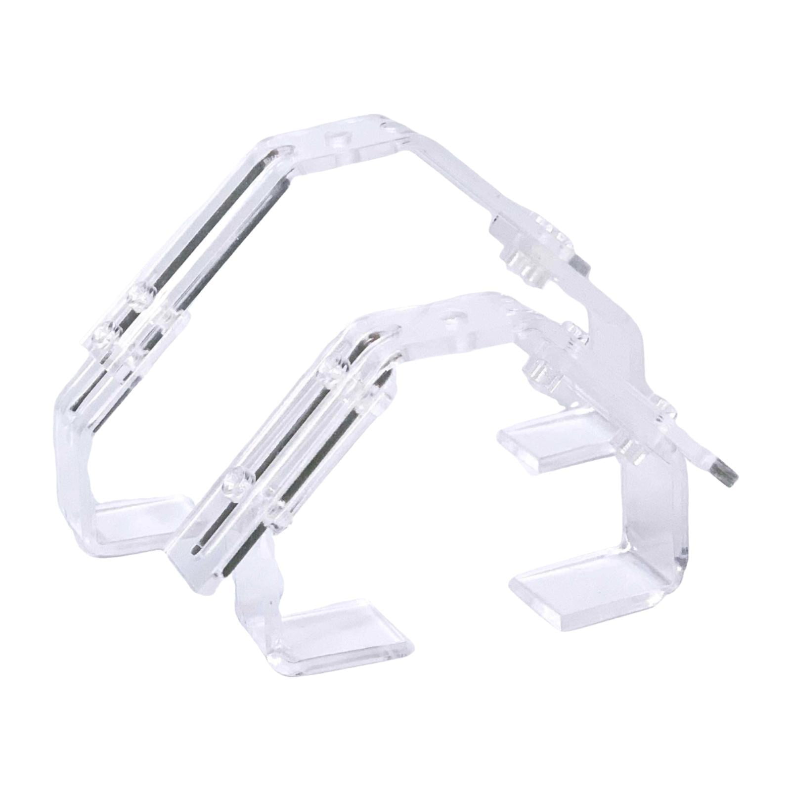 2 Sets Aquarium Led Stand Adjustable Lighting Bracket PP Clamp for Home ...