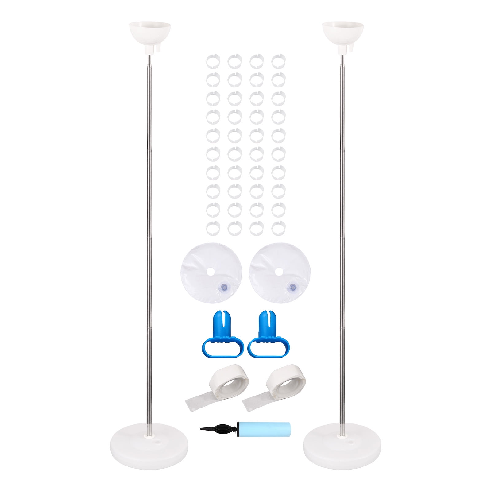 2 Sets Balloon Column Stand, 81inch Balloon Stands for Floor Balloon ...