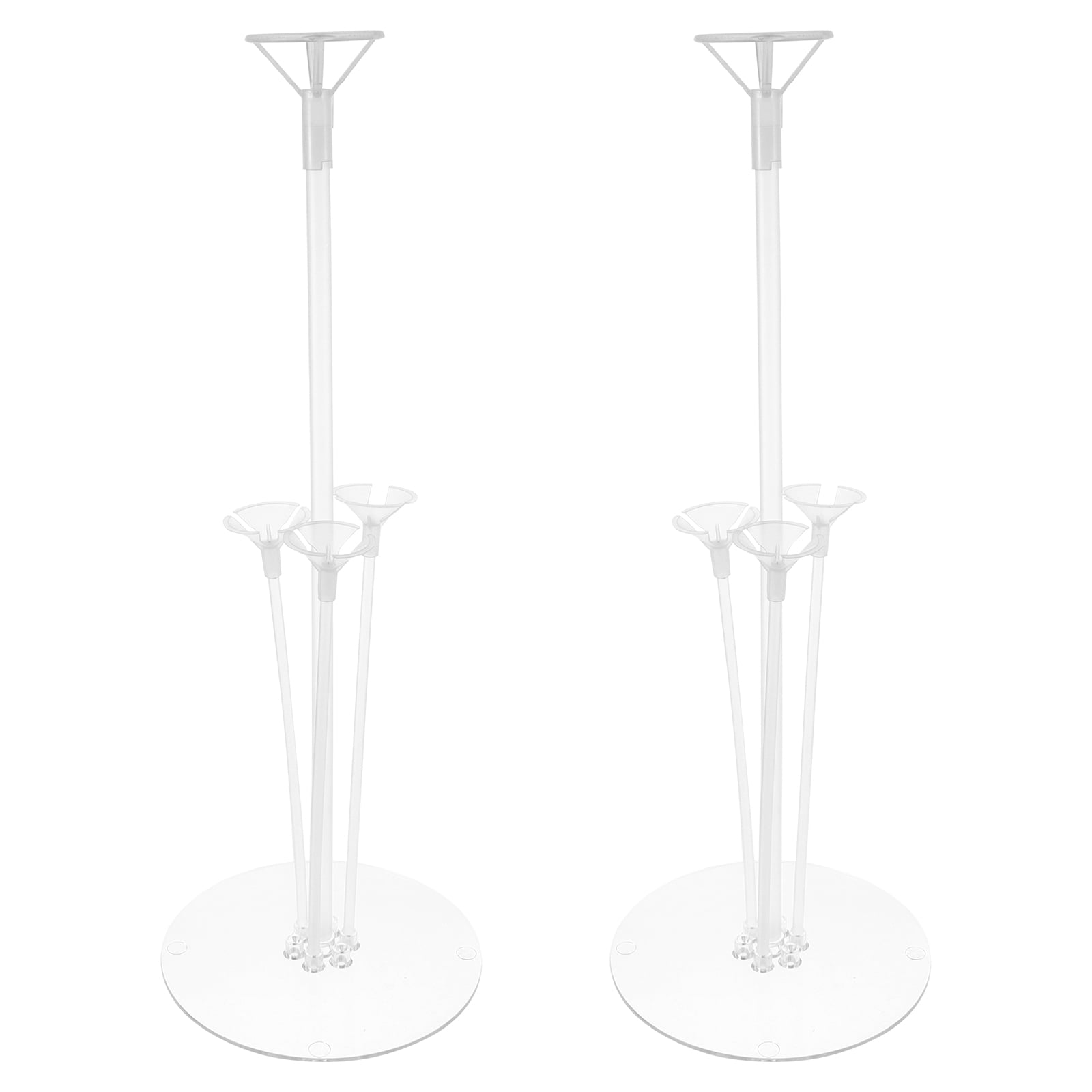 2 Sets Balloon Stand Balloon Holder Column Kit Balloon Cup Stand ...
