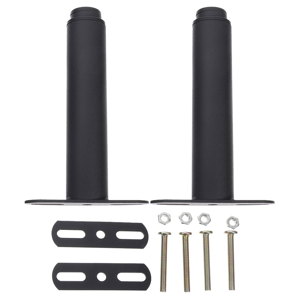 CIMAXIC Black Iron Furniture Legs with Adjustable Height and Easy ...
