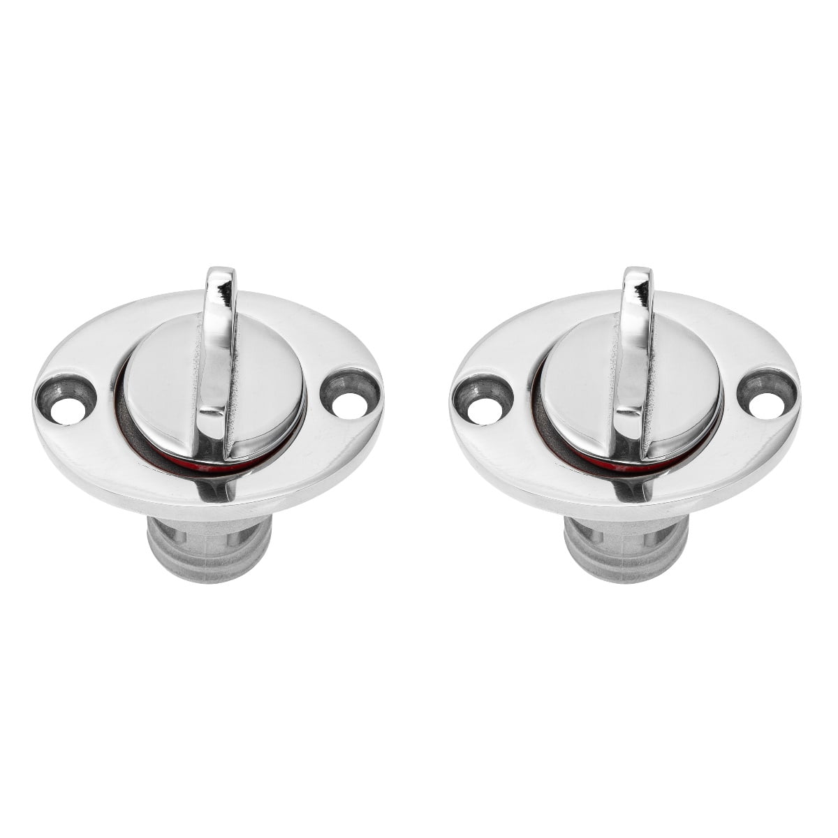 2 Sets Boat Drain Plug Eye Plate Heavy Duty Hatch Latch Stopper ...