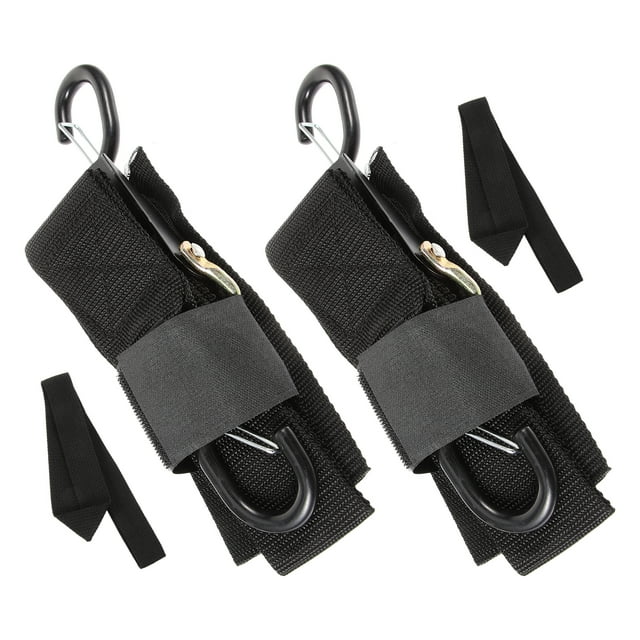 2 Sets Boat Winch Strap With Hook Boat Trailer Tie-downs Strap Trailer ...