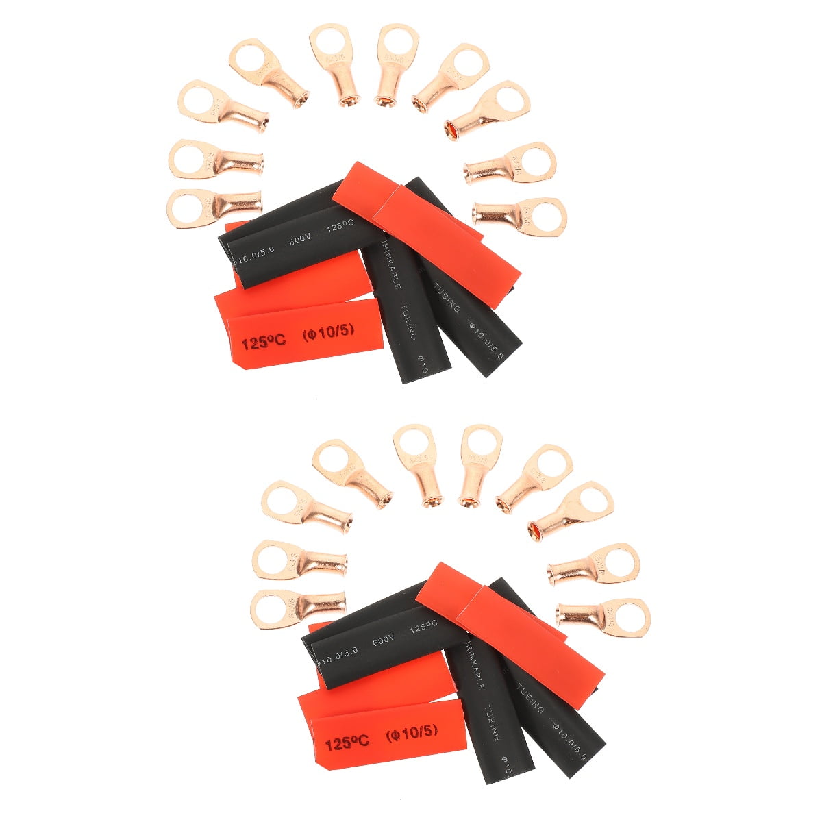 2 Sets Cable Lugs Ac Plug Dryer Vent Cleaning Kit Ring Terminals Patch ...