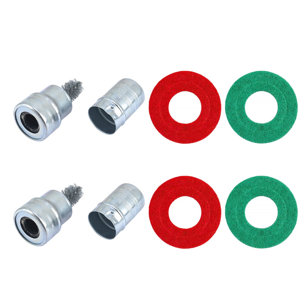 2 Sets Car Battery Terminal Connector Cleaner Brush Hand Clean Tool ...