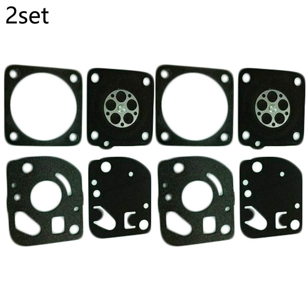 2 Sets Carburetor Diaphragm Repair Kit For Ruixing Carbs Ryobi Homelite ...