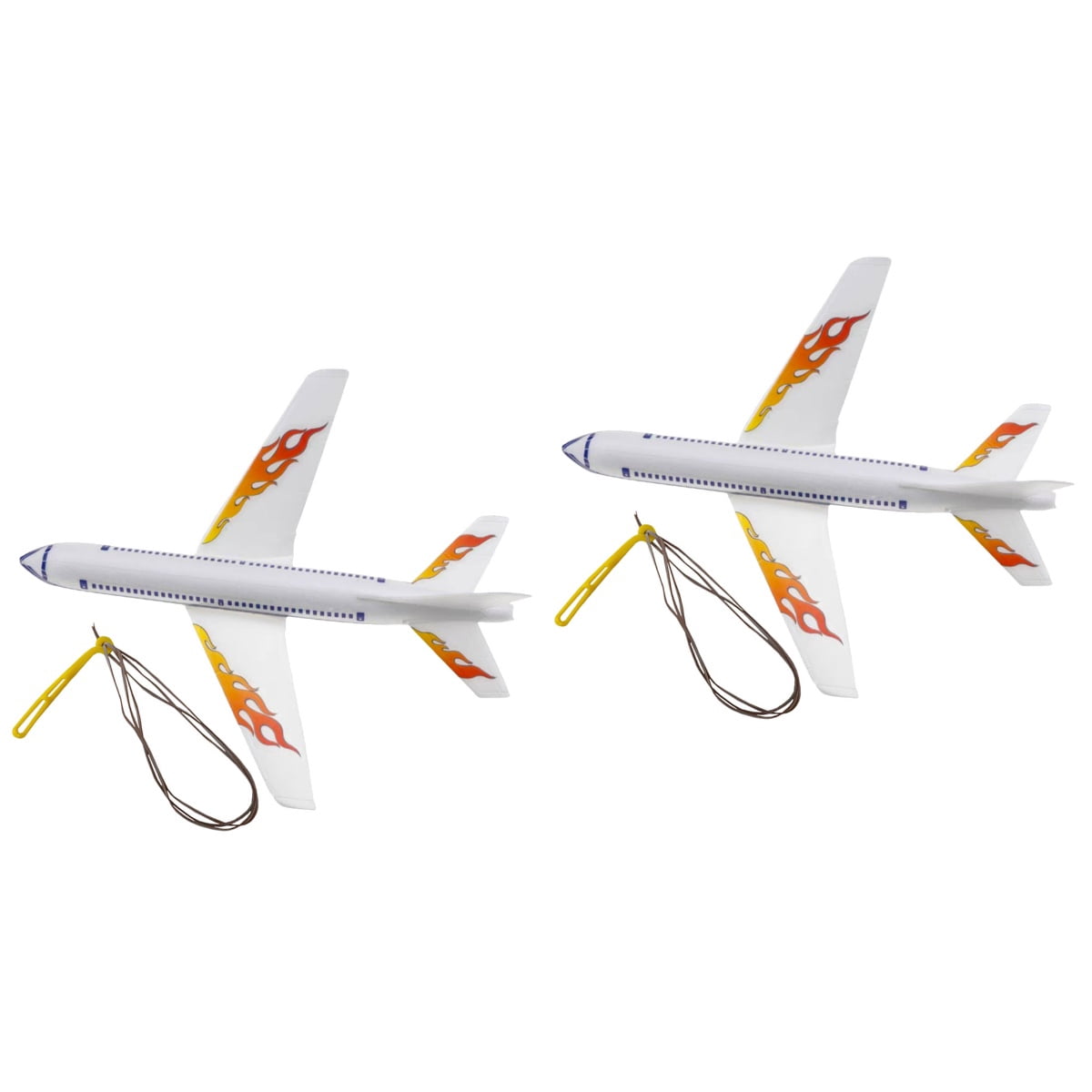 2 Sets Catapult Plane Outdoor Toys Kids Travel Model Airplane Child ...