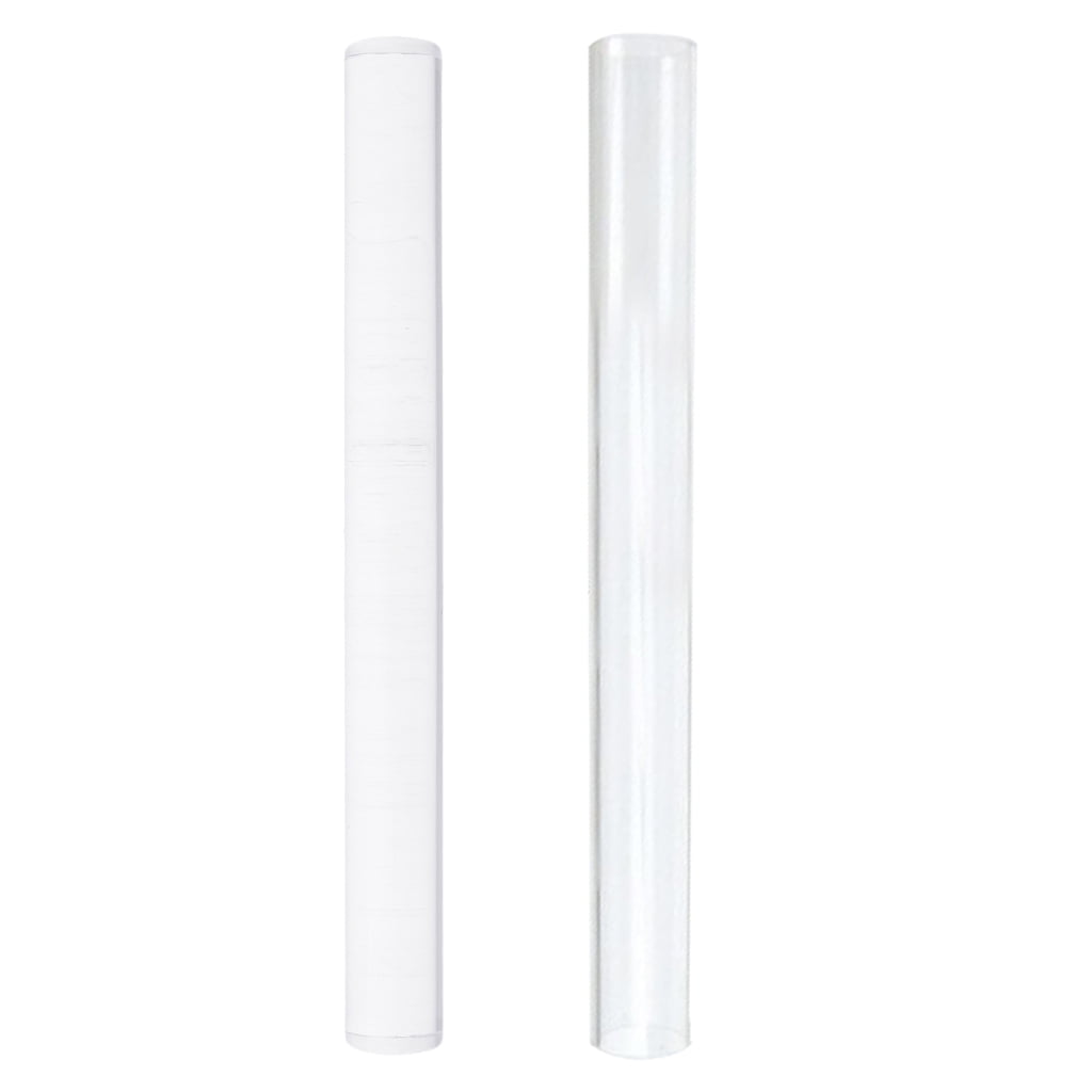 2 Sets Clear Acrylic Rolling Pin Rod Bar Stick Kitchen Cake Cookie ...