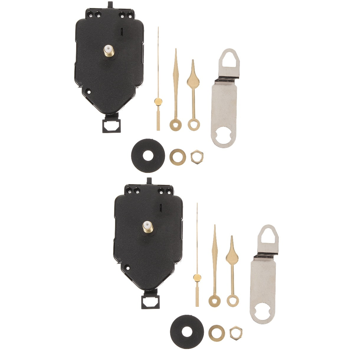 2 Sets Clocks Mechanism Quartz Pendulum Movement DIY Hands Making ...