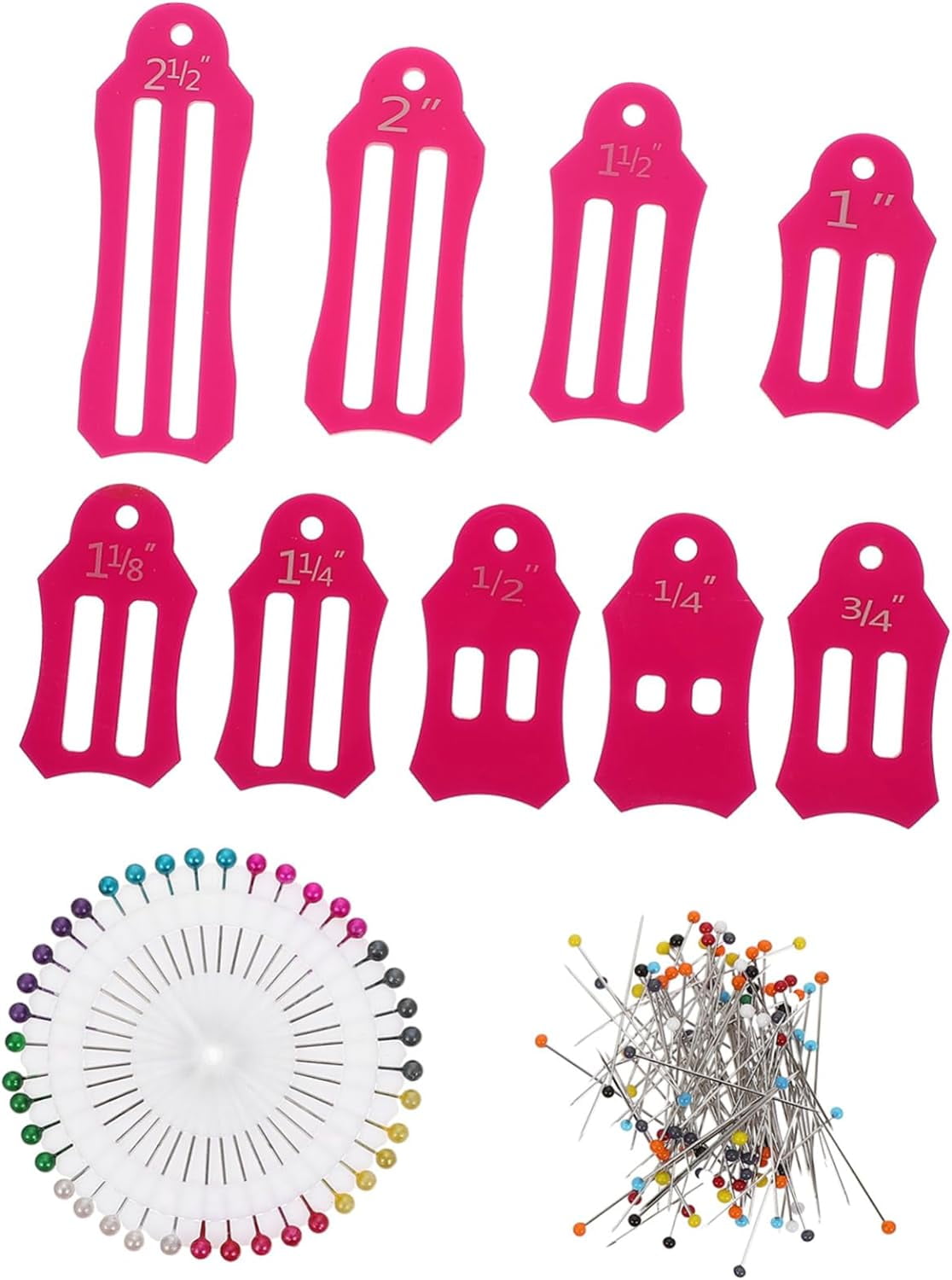 2 Sets Clothing Tailoring Set Tape Straight Head Pin Small Tools Fixing ...