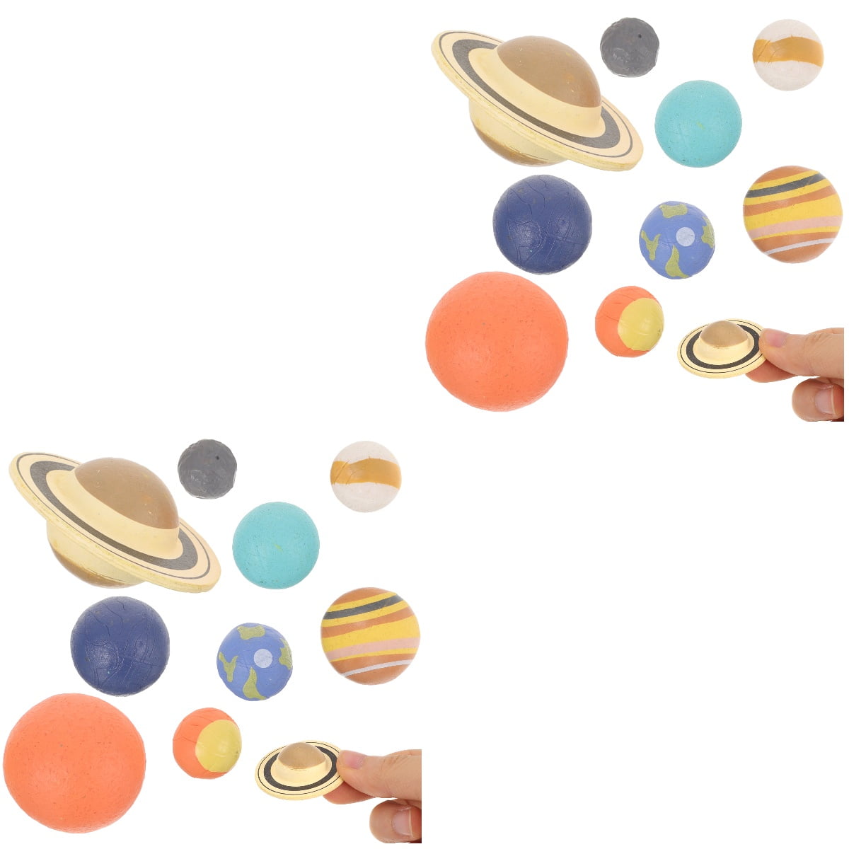 2 Sets Cosmic Planetary Model Solar System Project Toy Models Child ...