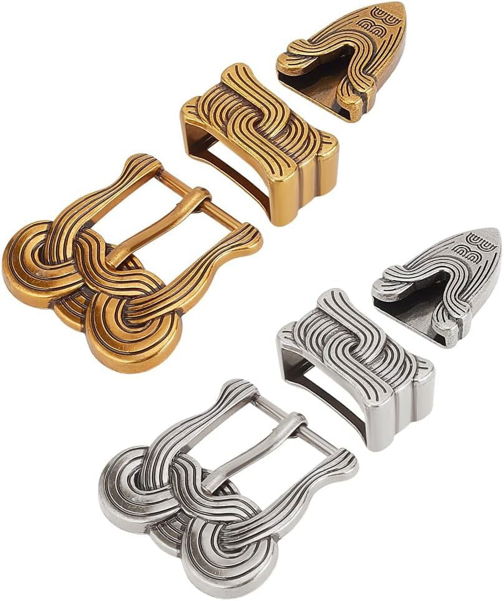 2 Sets Cowboy Replacement Belt 2 Colors Western Cowboy Belt Buckle Set ...