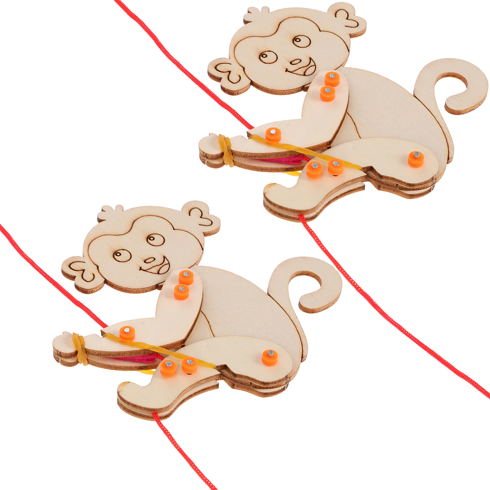 2 Sets DIY Experiment Equipment Children’s Toys Kid Science Jigsaw Rope ...