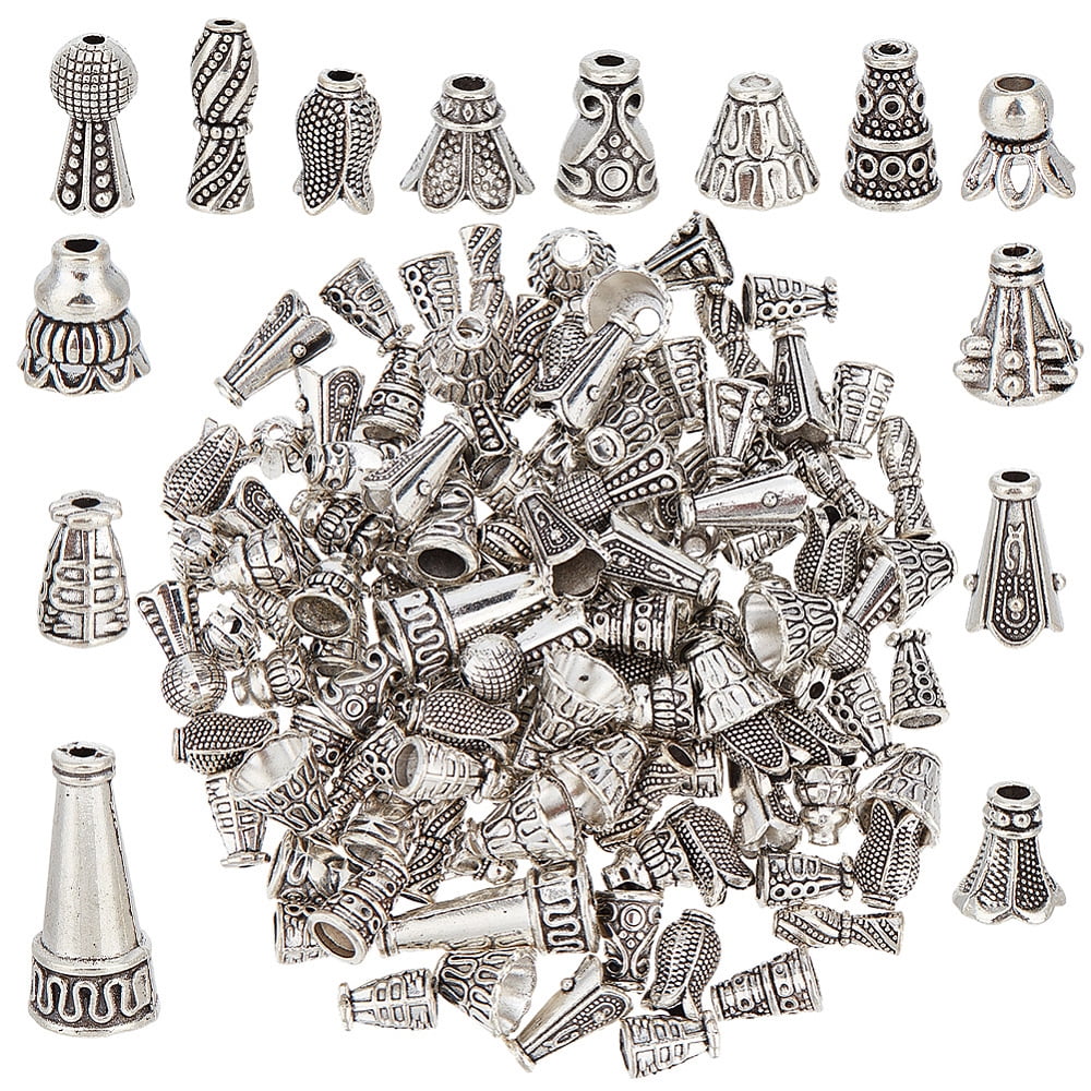 2 Sets DIY Jewelry Making Finding Kits Including Alloy End Finding ...