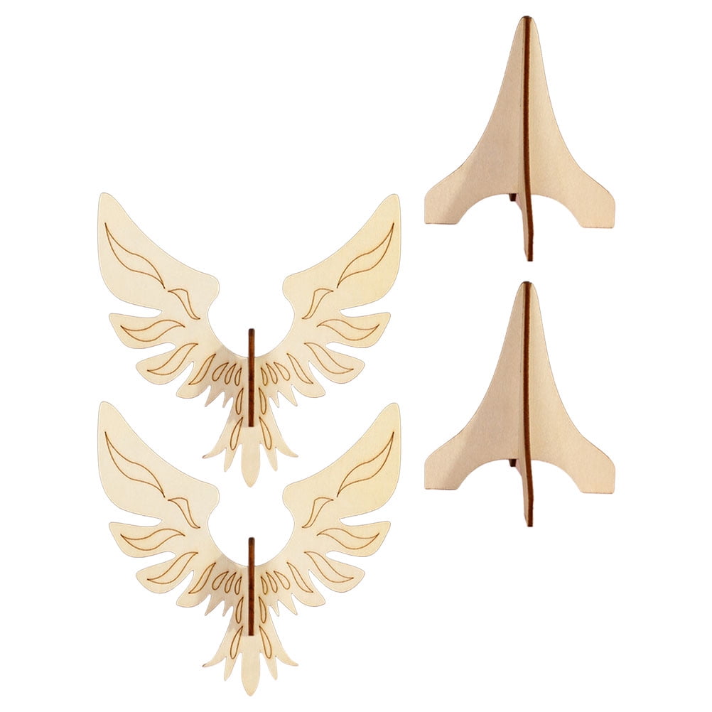 2 Sets DIY Standing Wood Birds Balance Birds Physics Experiment ...