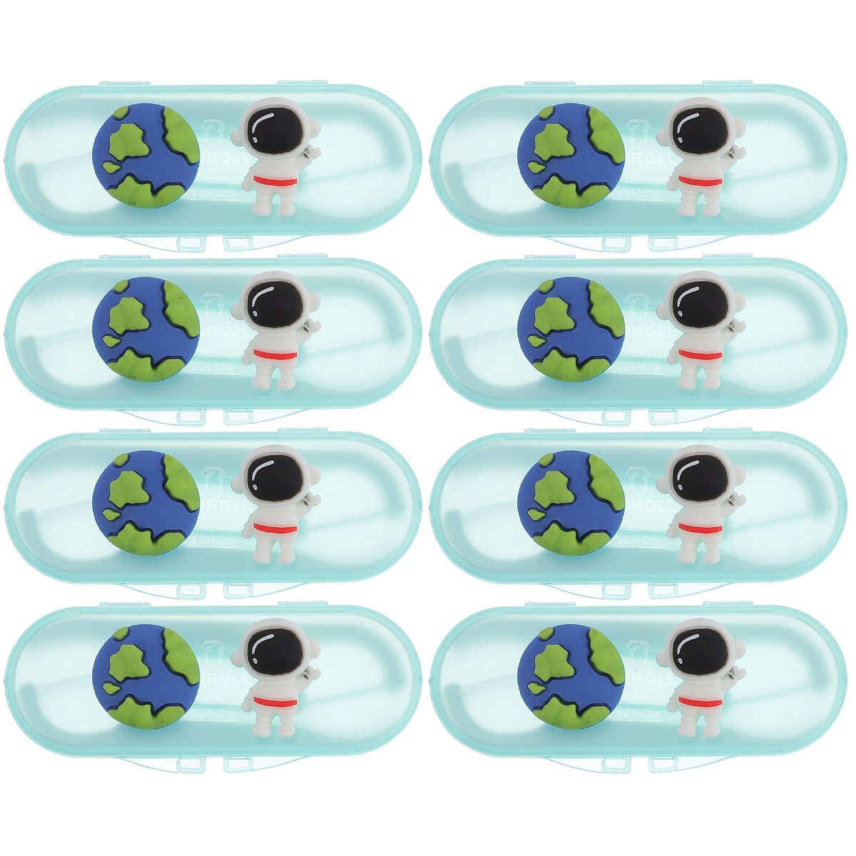 2 Sets Dental Floss Box Toothpicks Flossers Holder Case Container Oral ...