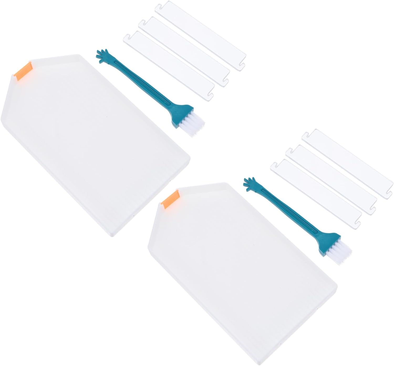 2 Sets Diamond Plate Flapper Accessories Pen Bling Accessories Diamond ...