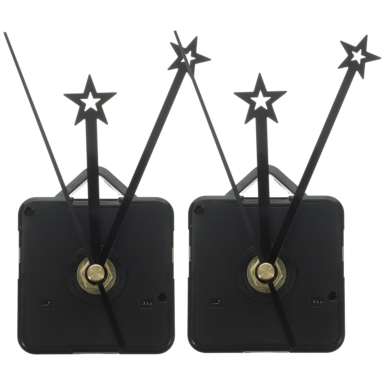 SOPOTUTU Silent Clock Movement Kits with Acrylic Components, 2 Sets of ...