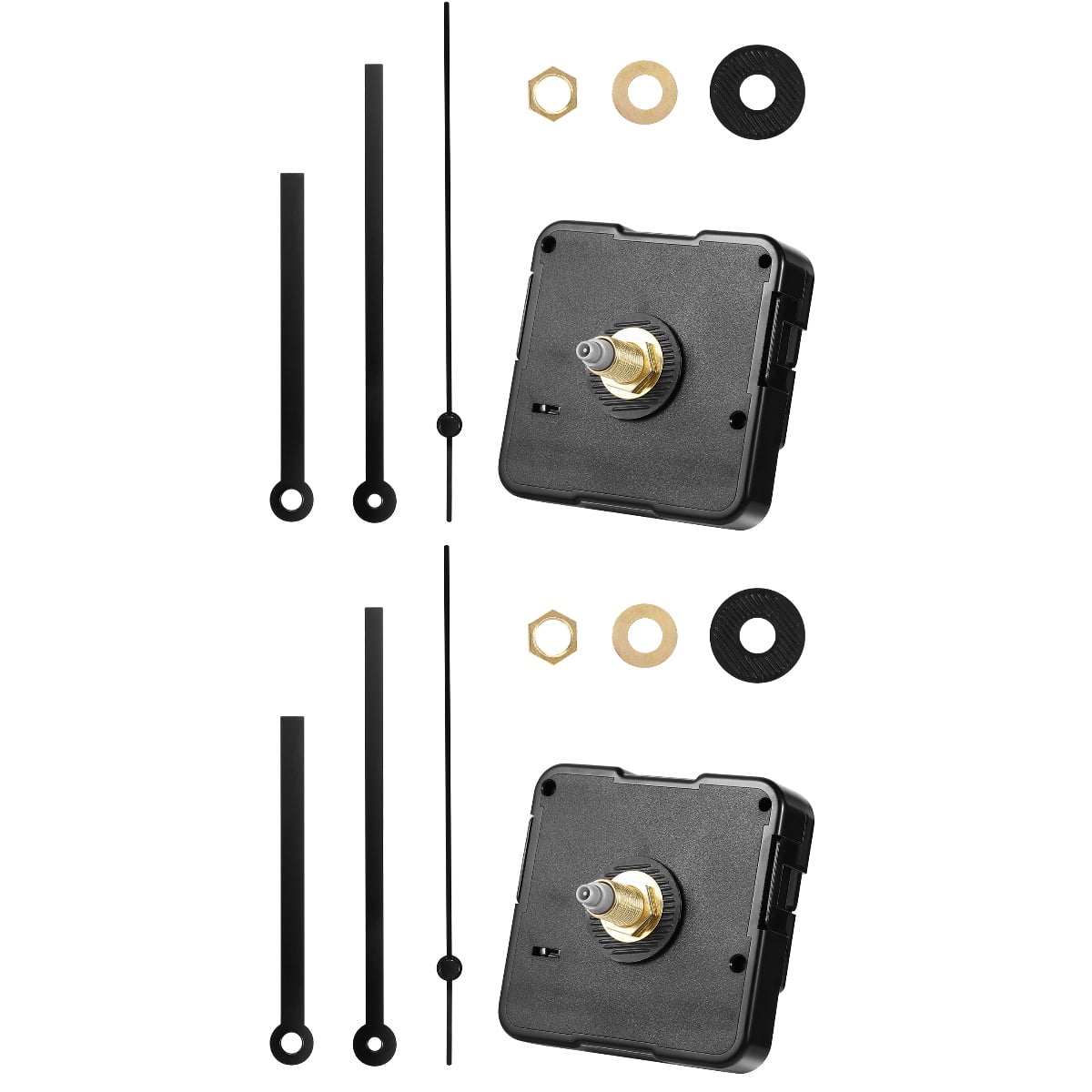 2 Sets Digital Wall Clock Clocks Clock Kit Clock Parts Diy Wall Clock ...