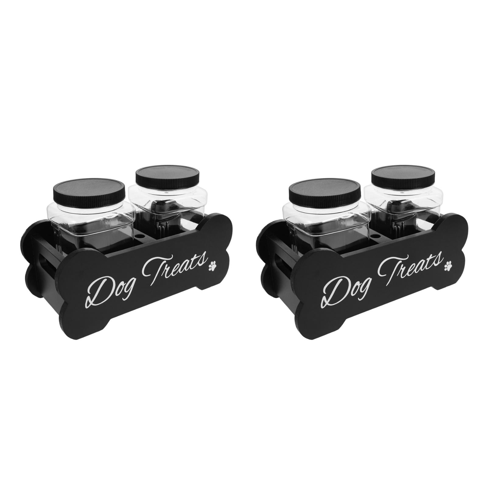 2 Sets Dog Treat Jar Holder Dog Food Accessory Dog Treat Jar For ...
