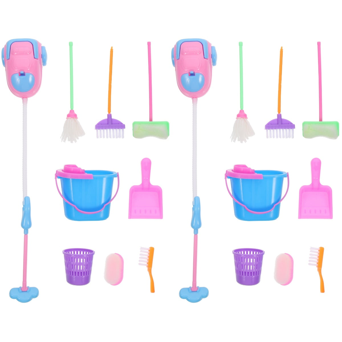 2 Sets Doll Cleaning Tool Mini Vacuum Cleaner for Home Funny Kids ...