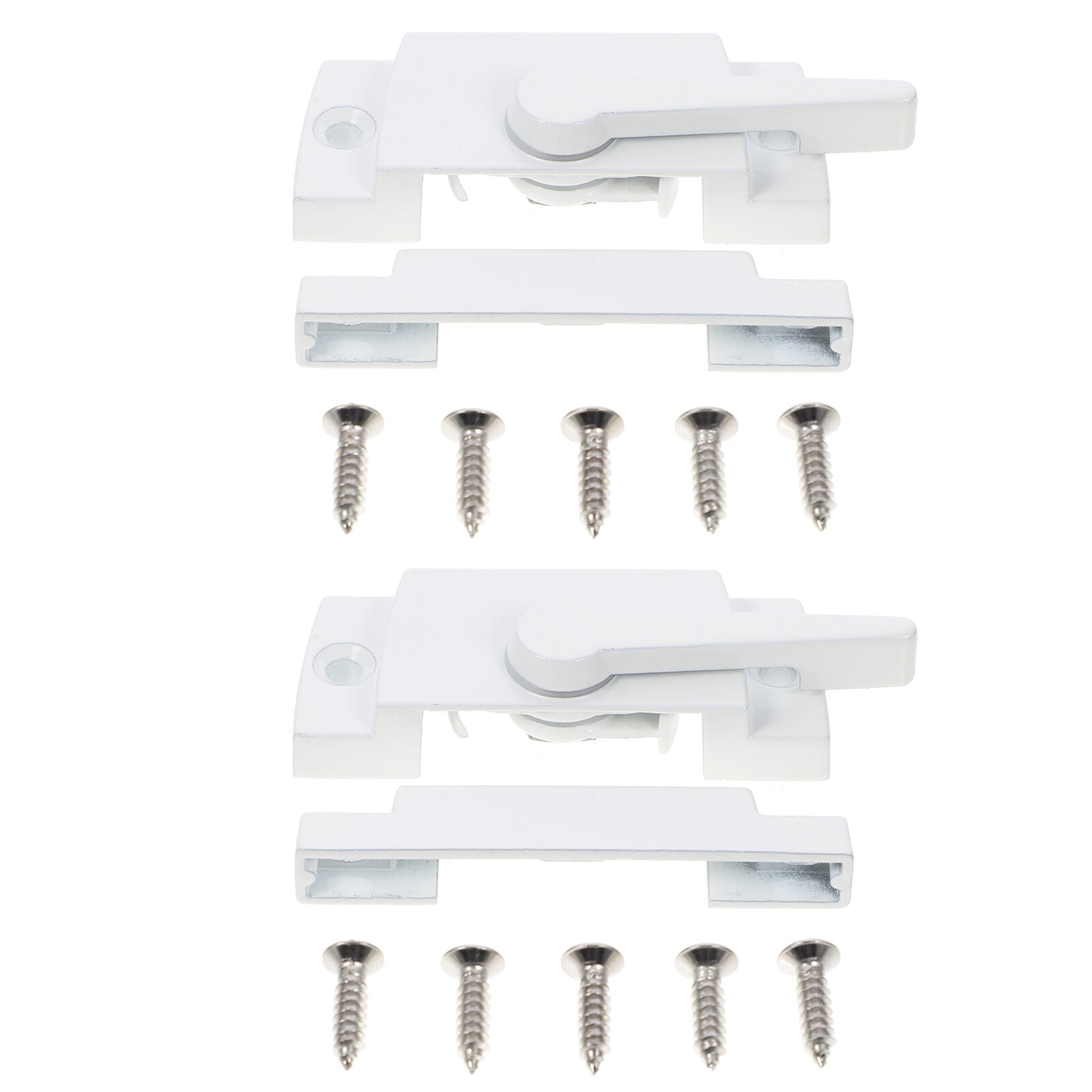 2 Sets Door and Window Crescent Lock Sliding Window Security Locks ...