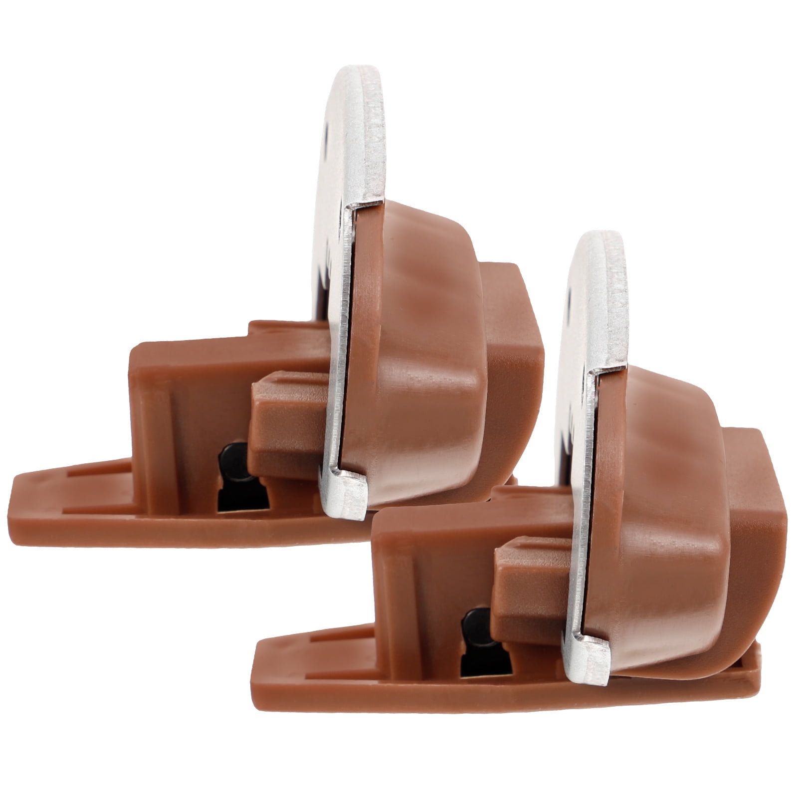 2 Sets Drawer Rail Kit Drawer Dresser Slides Plastic Track Guides ...