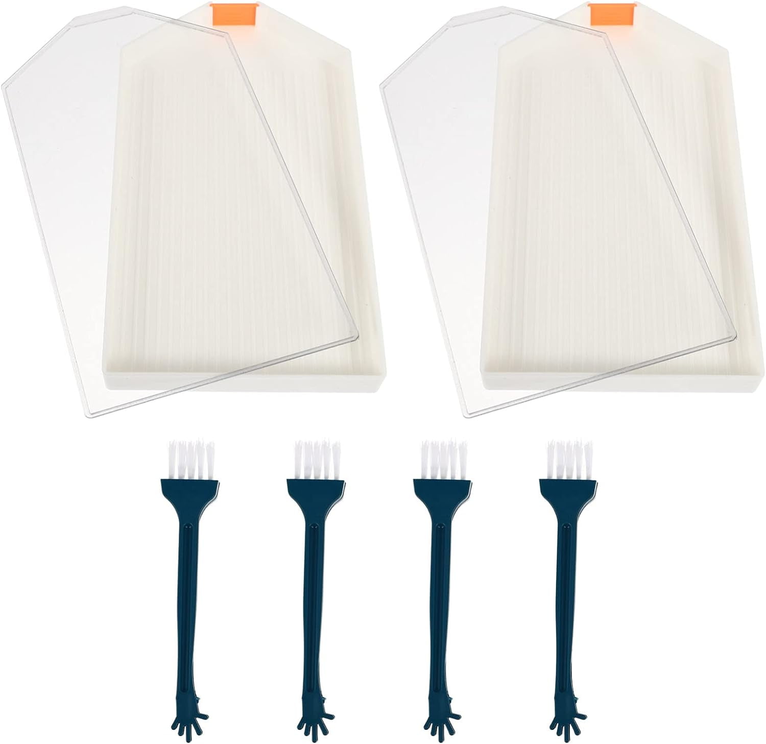 2 Sets Drill Disc Trays Plate Nail Tech Accessories DIY Tools Jewelry ...