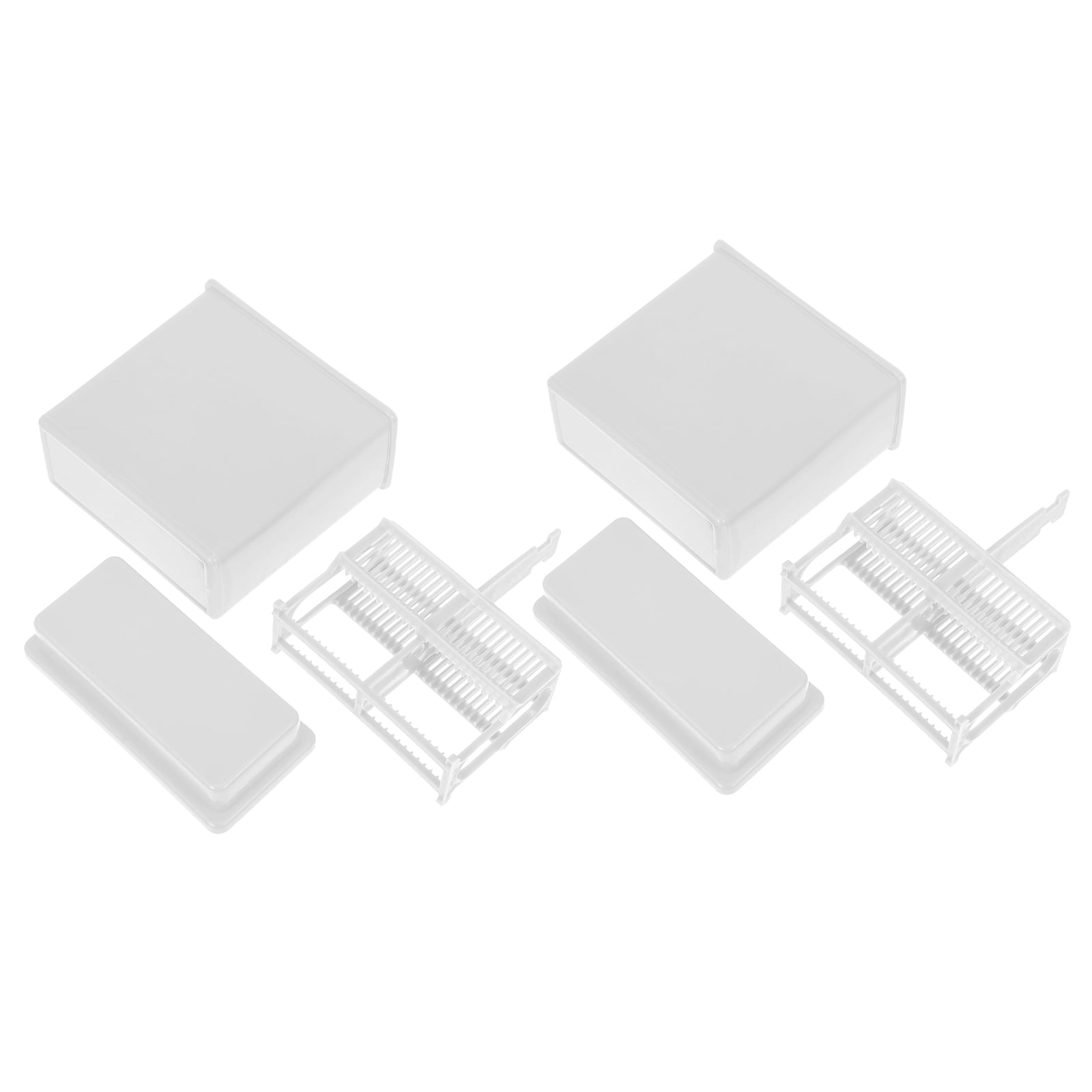 2 Sets Dyeing Tools Fox Cat Pulp Adjustable Belt Base Paper Tubes with ...