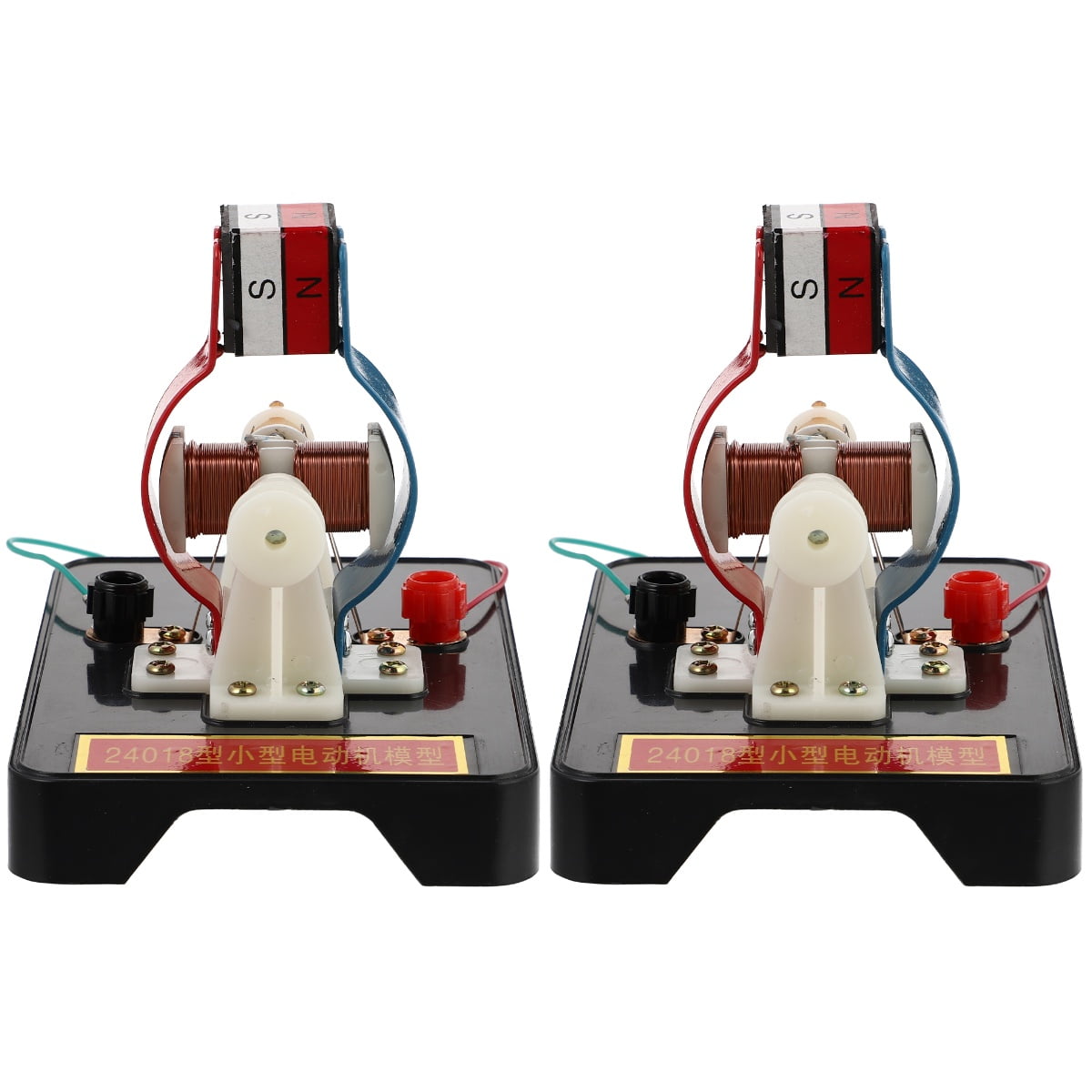 2 Sets Electric Motor Model Mini Motor Model Physics Experiment ...