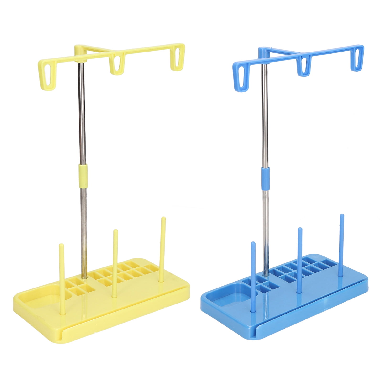 2 Sets Embroidery Thread Stand Detachable Stable Plastic Base Strong ...