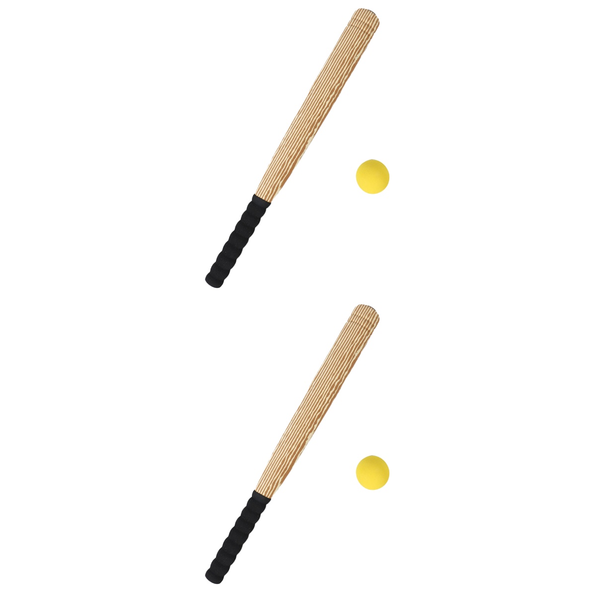 2 Sets Eva Baseball Bat Portable Toy Training Mini Toys Indoor ...
