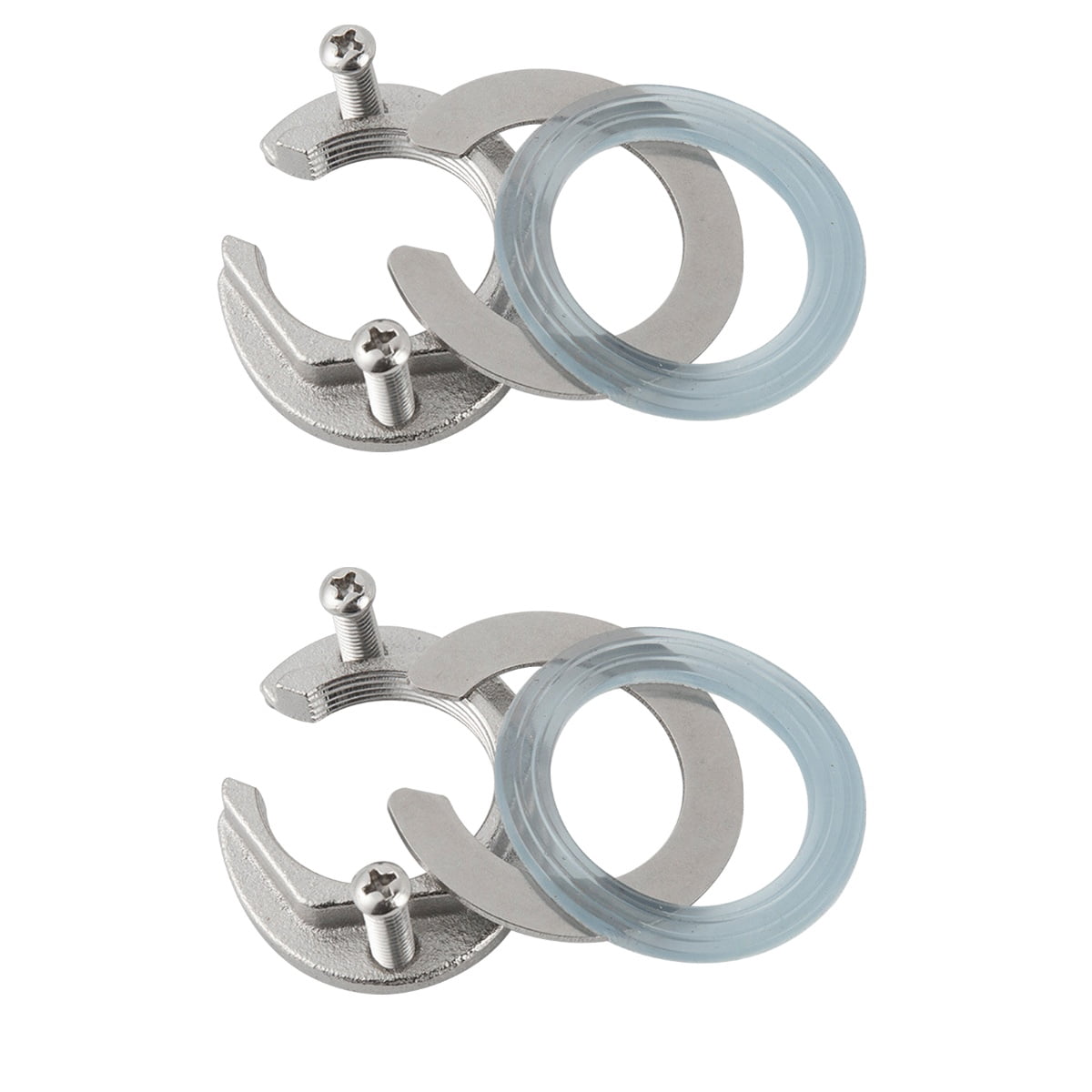 2 Sets Faucet Nut Faucet Fastening Circlip Wash Basin Tap Fixing ...