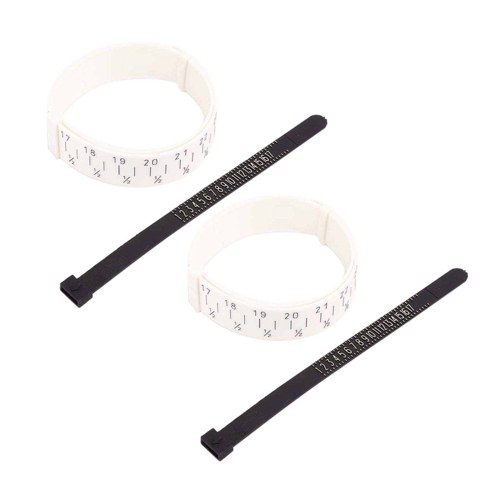 2 Sets Finger Wrist Measuring Tool Ring Bracelet Sizer Jewelry Making ...