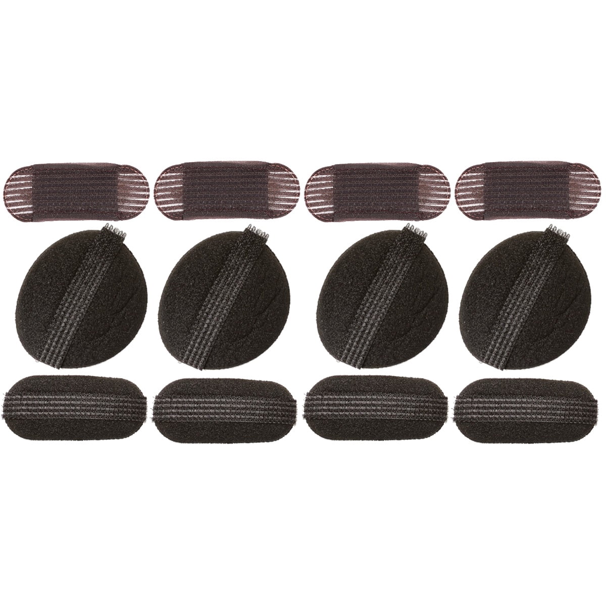 2 Sets Fluffy Hair Cushion Bangs Clip Padding Tool Pads for Updos Women ...