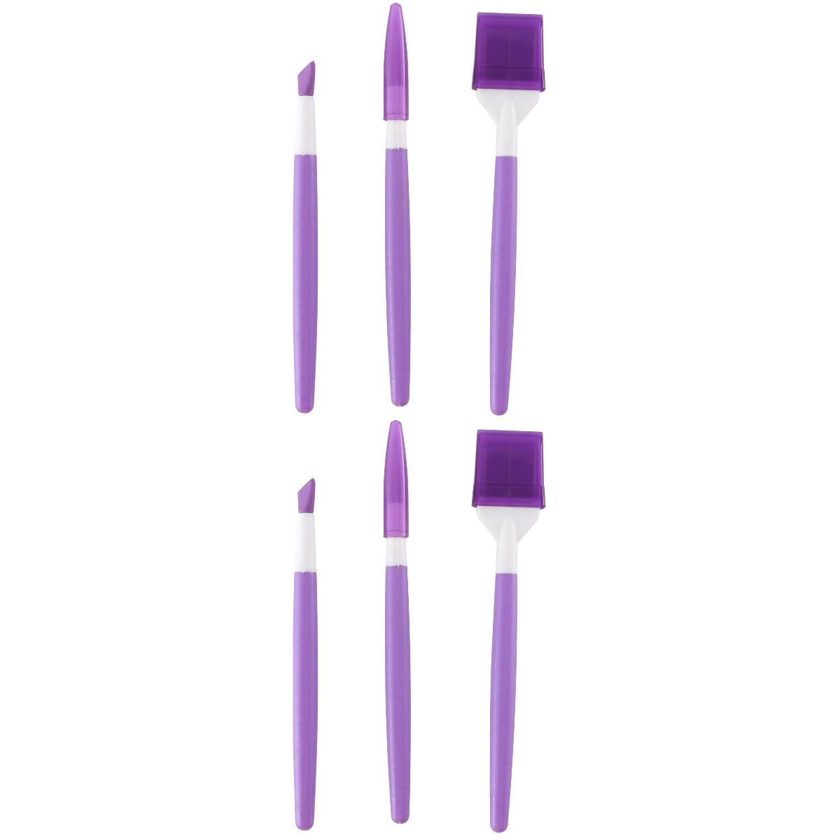 2 Sets Fondant Cookie Carving Tool Cupcake Flower Pattern Tools ...