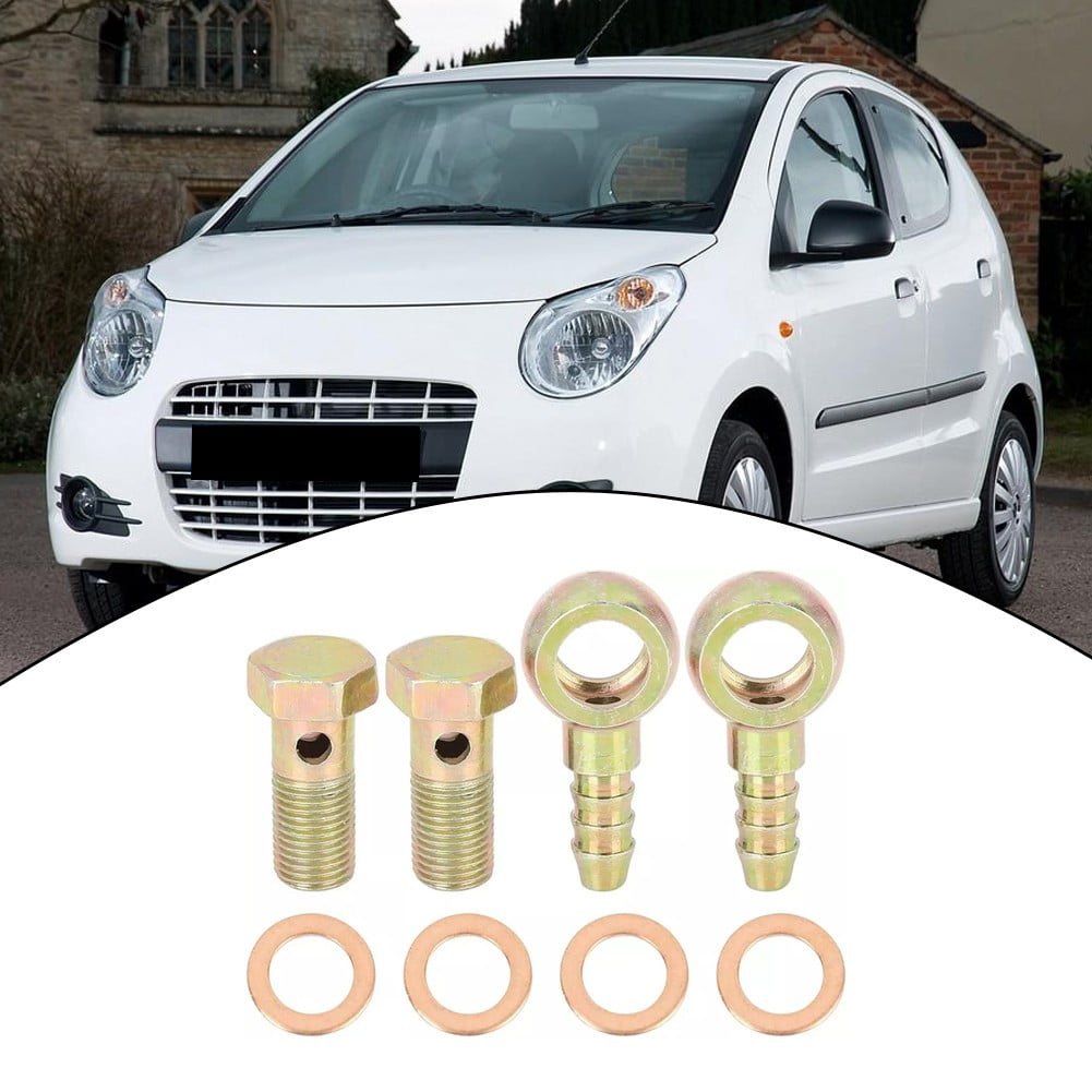 2 Sets For Banjo Hose Barb Bolt Fittings Banjo Bolt Washer - Walmart.com