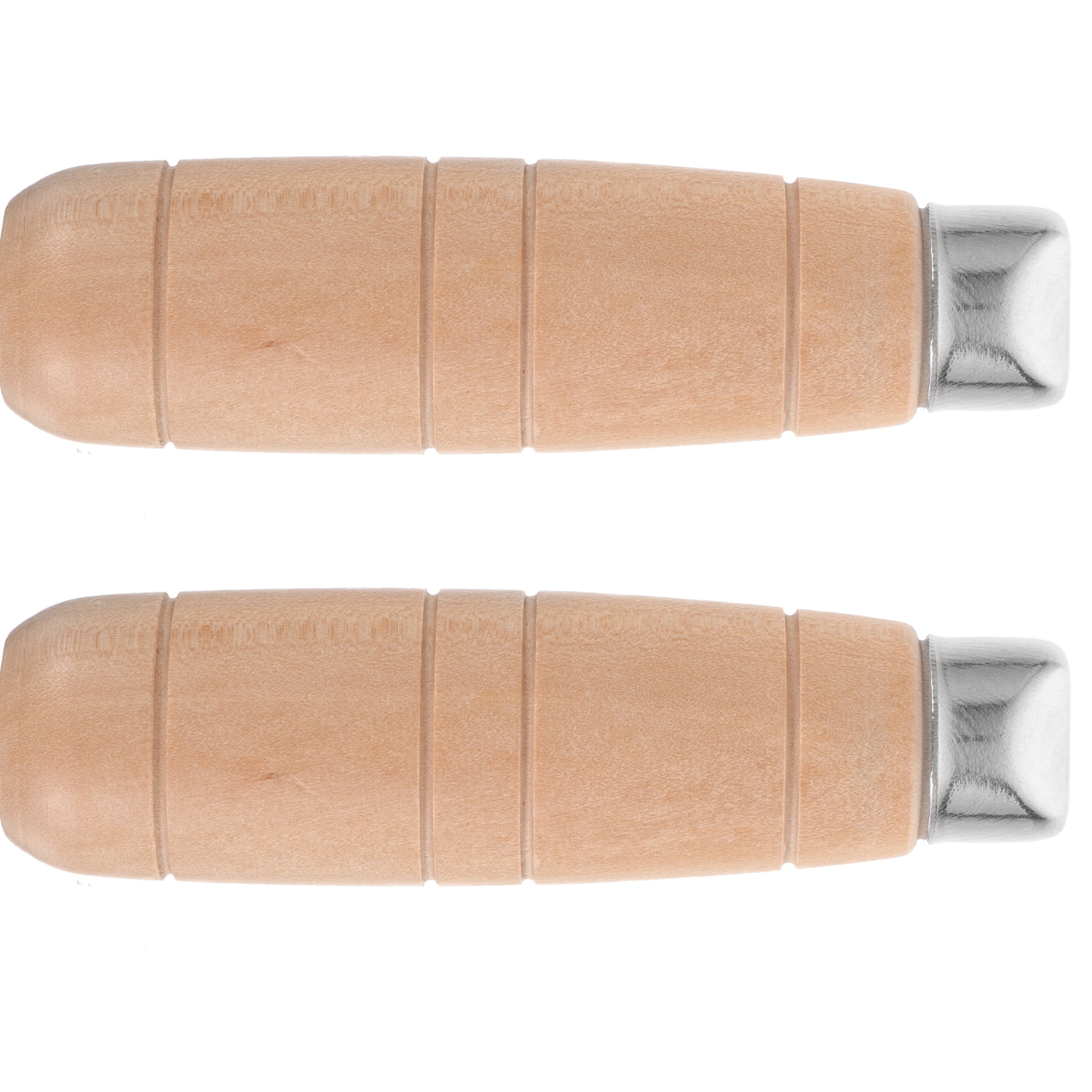 2 Sets Fox Solid Wood Kitchen Knife Handle Simple Structure Cutter ...