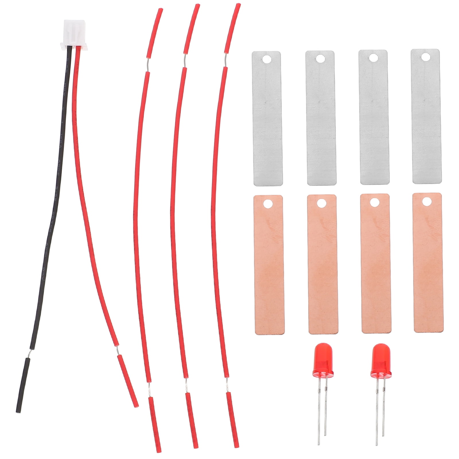 2 Sets Fruit Battery Science Experiment Kit with LED for DIY Teaching ...
