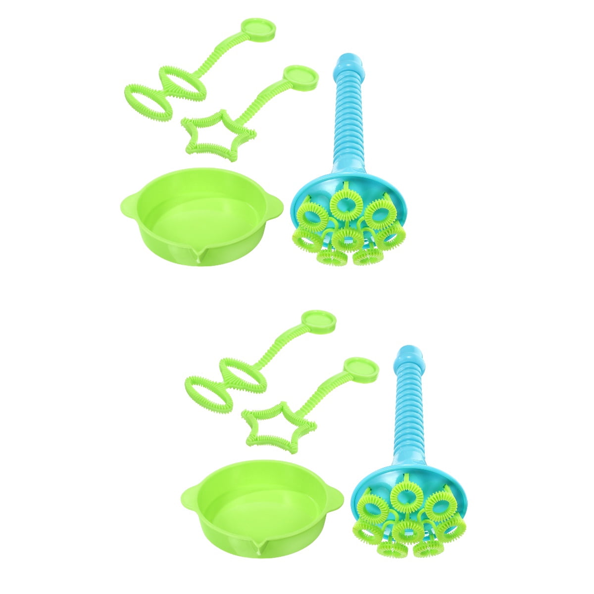 2 Sets Funny Blowing Bubble Tool Jumbo Giant Blowing Bubble Tool ...