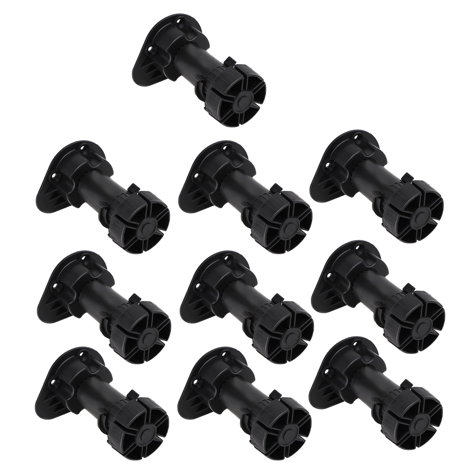 2 Sets Furniture Adjustment Feet Riser Chair Legs Adjustable Support ...