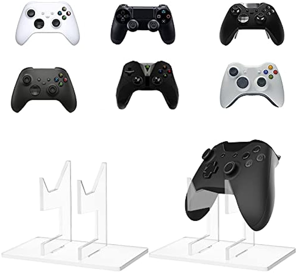 2 Sets Game Controller Stand Holder Universal Controller Stand Holder ...