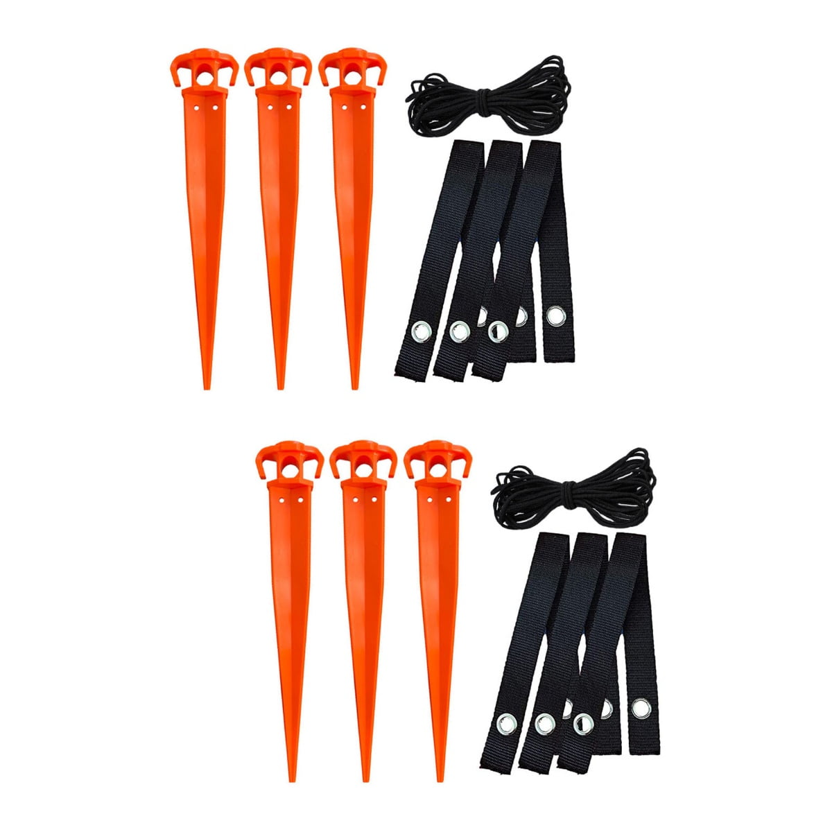 2 Sets Garden Stump Plant Support Anchors Tree Plastic Nylon - Walmart.com