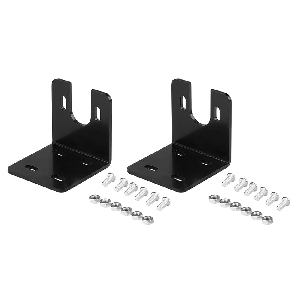 2 Sets Gear Motor Bracket Premium Small Motor Mount Horizontal Mounting ...