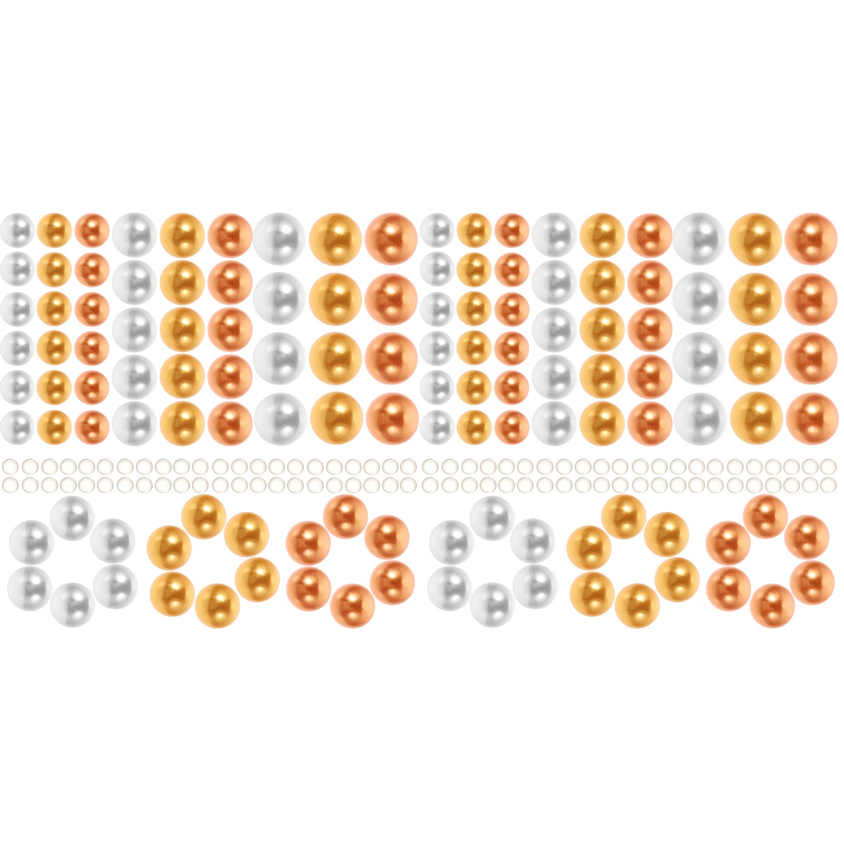 2 Sets Gels Vase Fillers Floating Gems Round Faux Pearls - Walmart.com