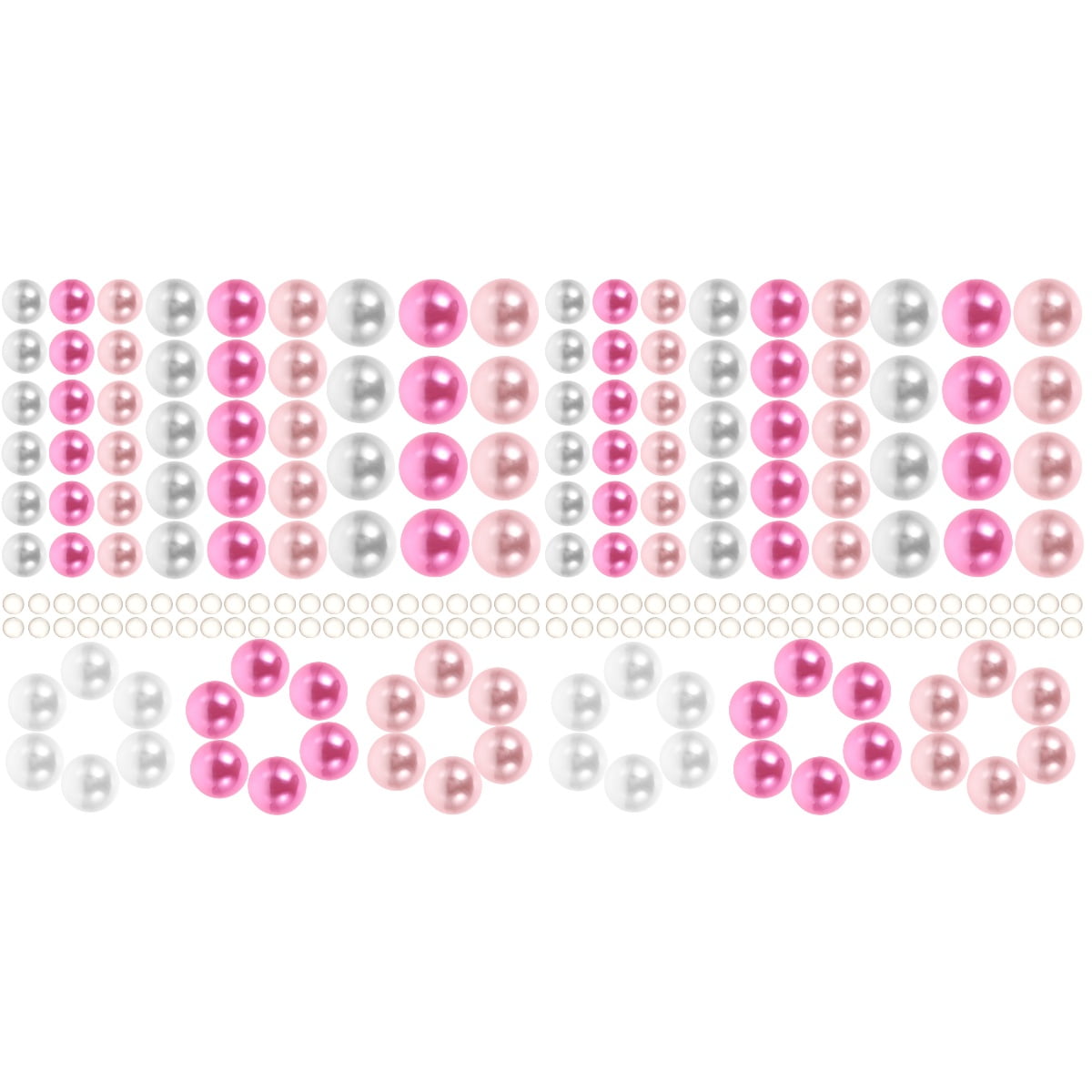 2 Sets Gels Vase Fillers Floating Gems Round Faux Pearls - Walmart.com