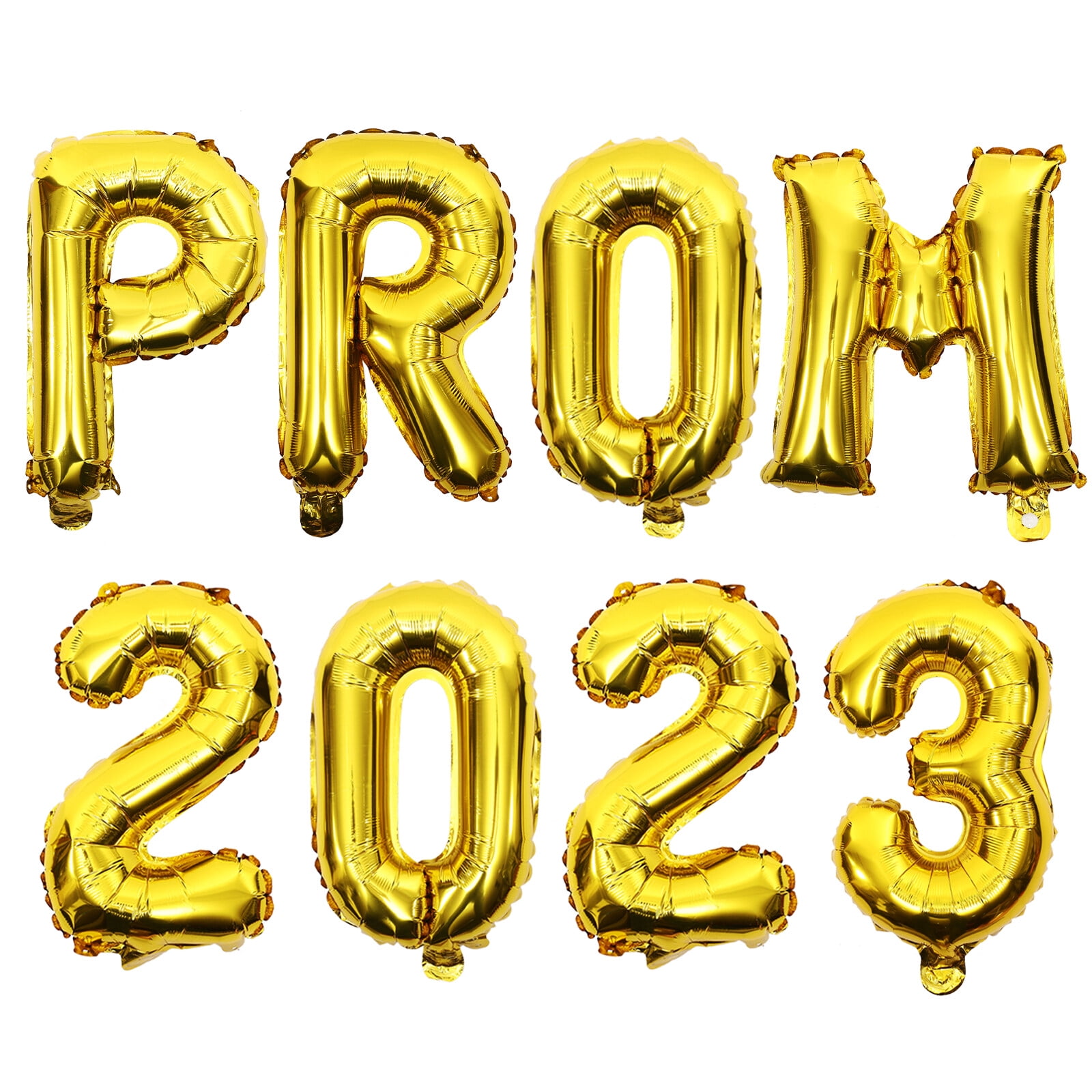 2 Sets Graduation Party Decorative Balloons PROM 2023 Aluminum Foil ...