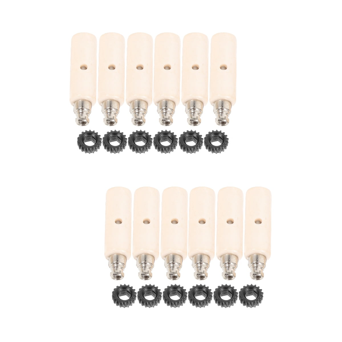 2 Sets Guitar Tuning Keys Tuner Gear Bass Machine Heads Knobs Small ...