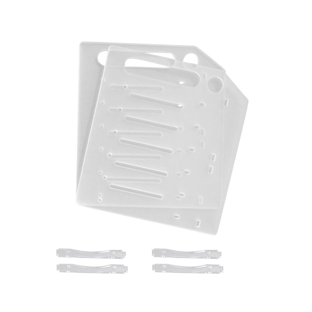 2 Sets HDD Shelf Hard Disk External Drive Computer Rack Drives ...