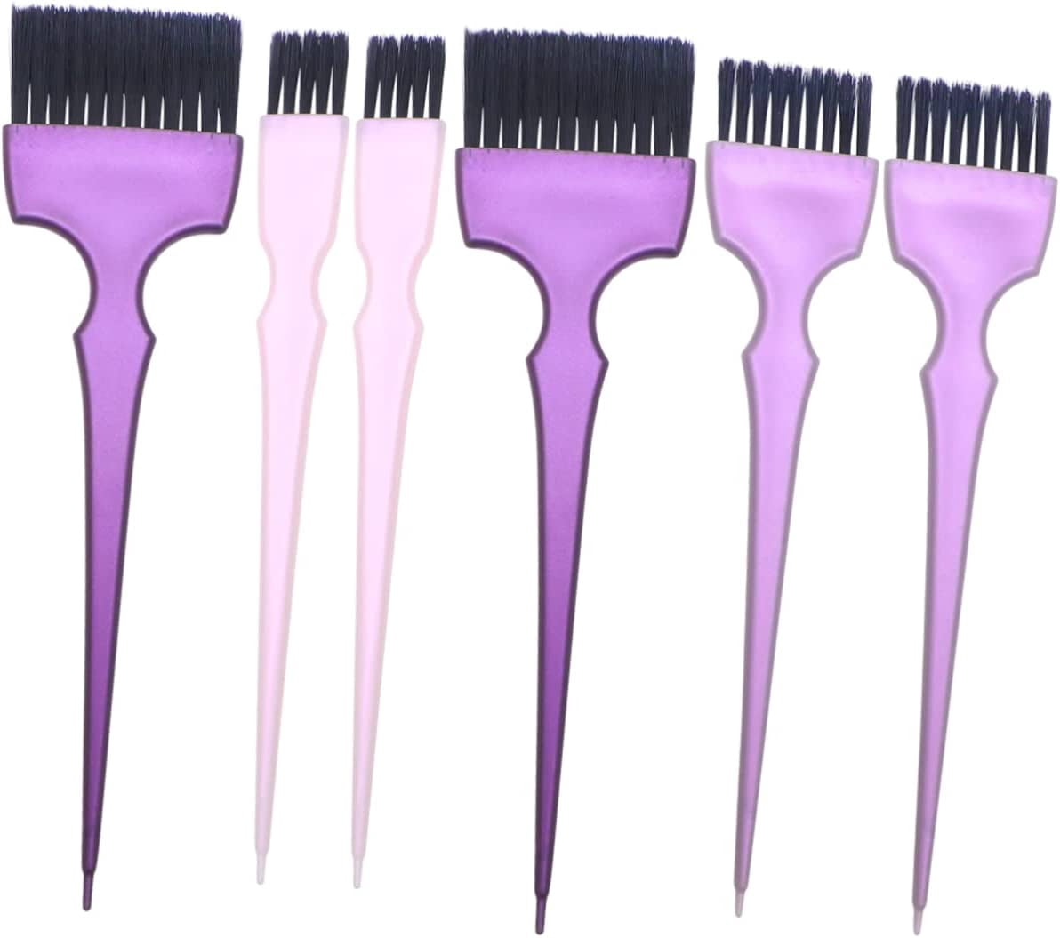 2 Sets Hair Coloring Tools Beard Purple Set Salon Dying Kit Hair Color ...